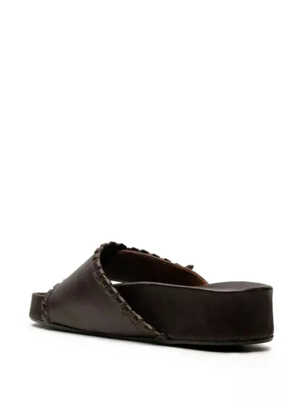 ATP ATELIER Novella Whipstitch-trim Sandals
