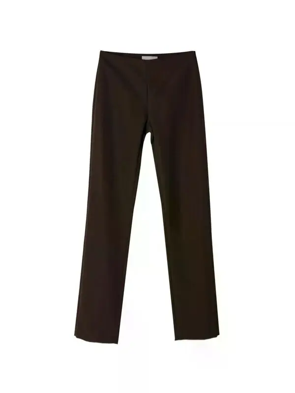ST. AGNI Silk Canvas Trousers