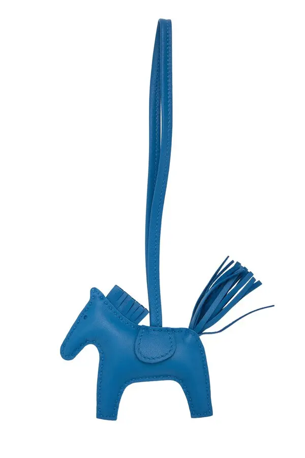 Hermès Rodeo Bag Charm - Blue