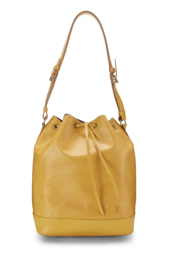 LOUIS VUITTON Noé Bucket Bag - Yellow