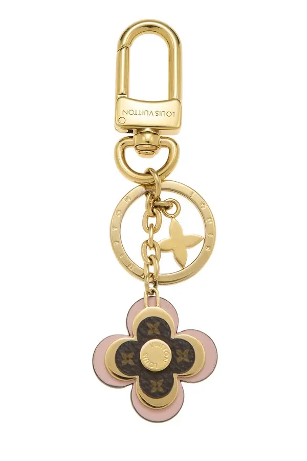 LOUIS VUITTON Blooming Flowers Bag Charm - Pink