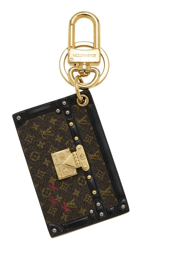 LOUIS VUITTON Malle Bag Charm - Brown