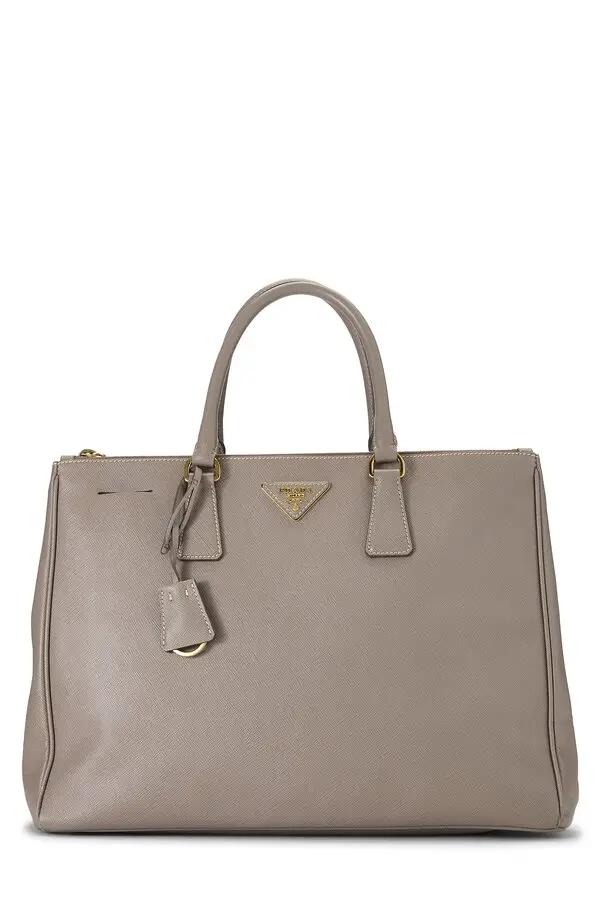 Prada Saffiano Executive Tote - Grey