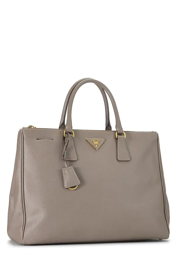 Prada Saffiano Executive Tote - Grey