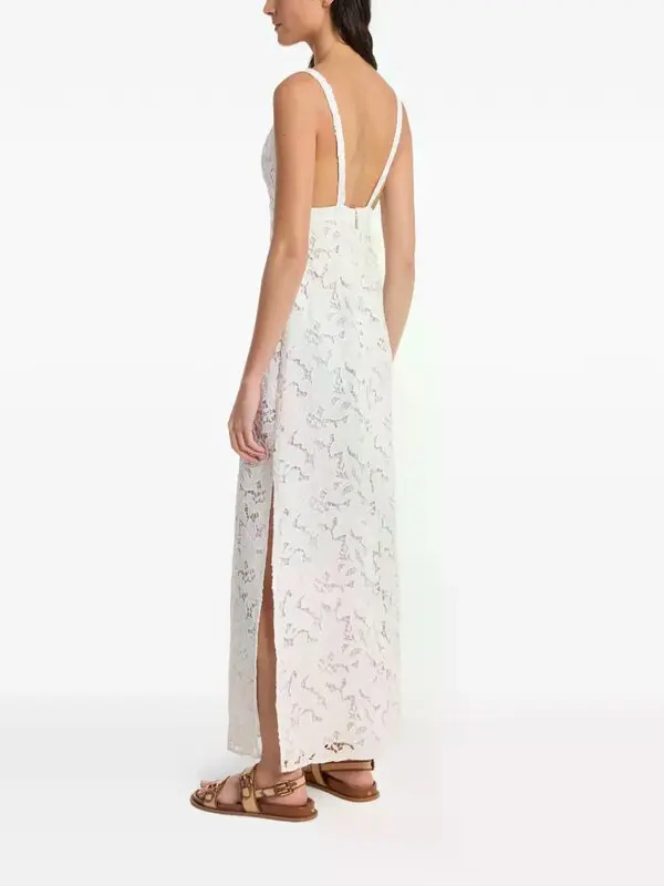 Michael Kors Corded-lace Maxi Dress - White