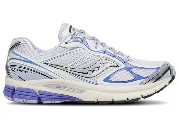 Saucony Progrid Guide Speed Shadesin Athletic Sneakers - White/blue