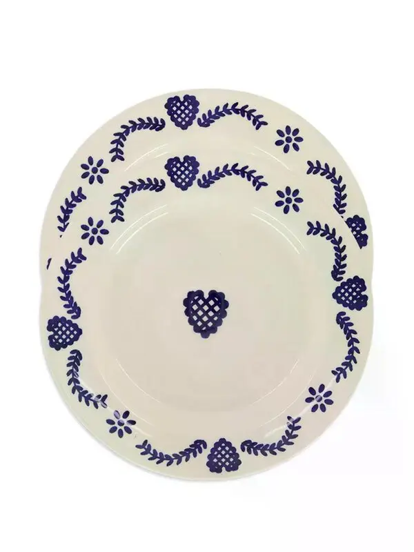HOUSE OF CAPRICORN Viana Dessert Plate - Blue