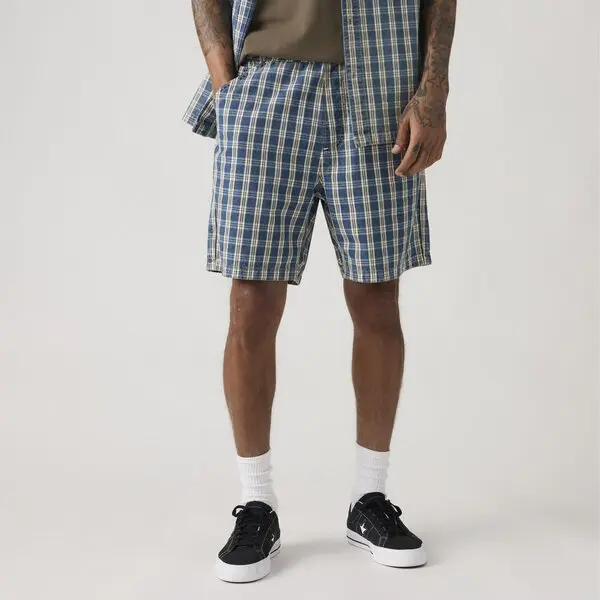 LEVI'S Regular Fit 7" Pull-on Work Shorts - Summer Check