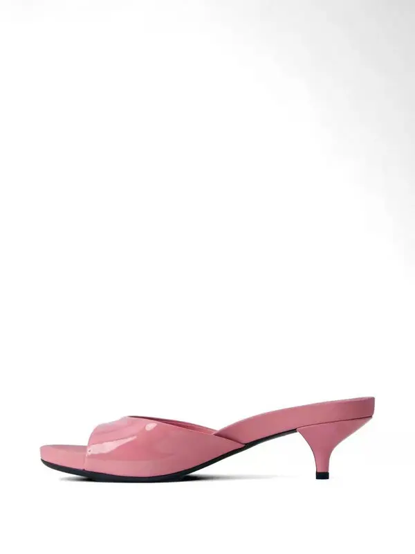 Prada Leather Heeled Sandals