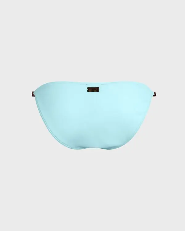 Vilebrequin Flaka Mini Brief Bikini Bottom With Pearl Detail