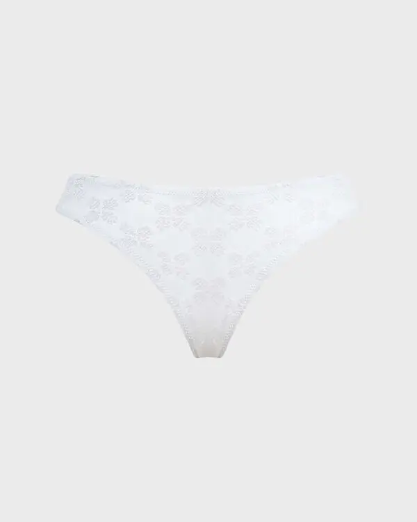 Vilebrequin Midi Brief Bikini Bottom - White