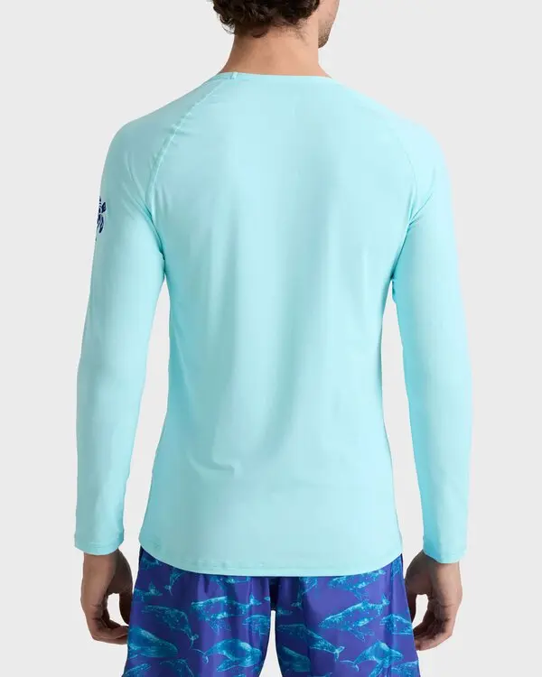 Vilebrequin Uv Protection Long Sleeve Rashguard - Blue