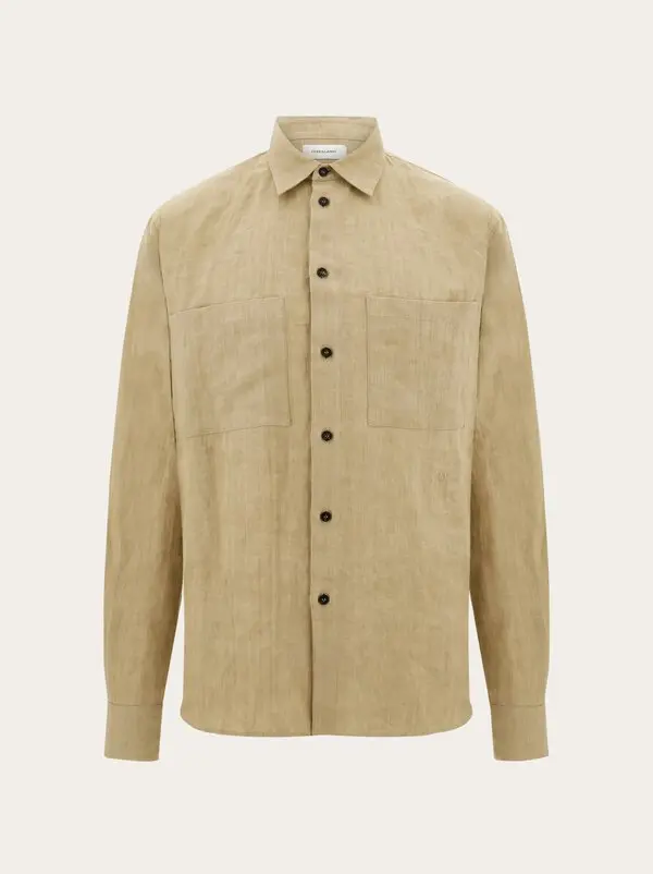 FERRAGAMO Pure Linen Shirt