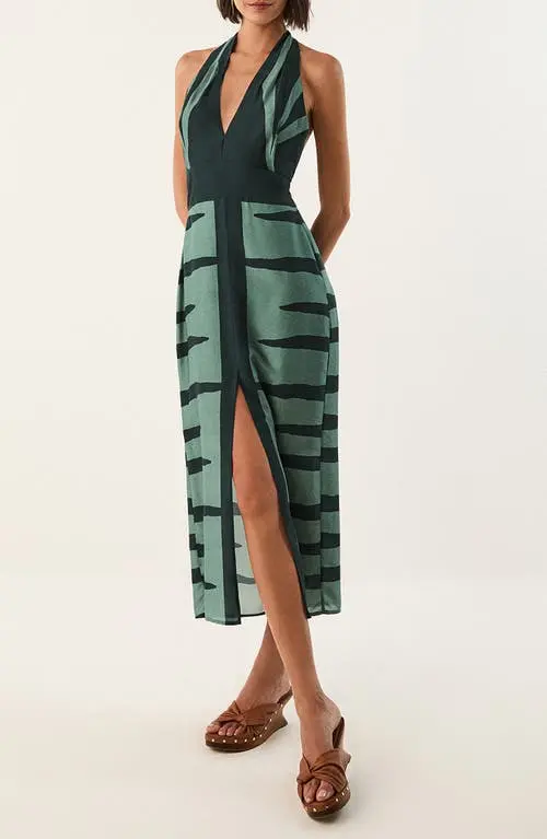 VIX PAULA HERMANNY Ina Print Halter Sundress - Multi