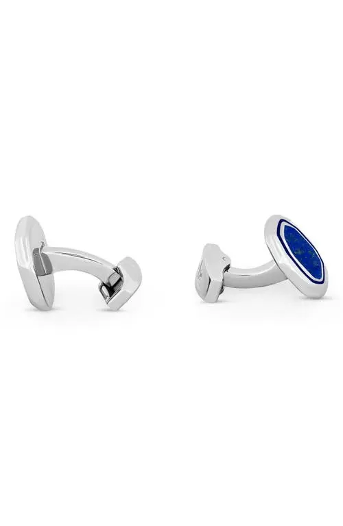 Tateossian Octagon Lapis Cuff Links