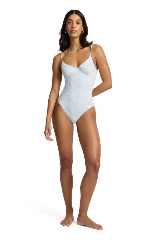 Onia Chelsea Underwire One-piece - Sky/egret