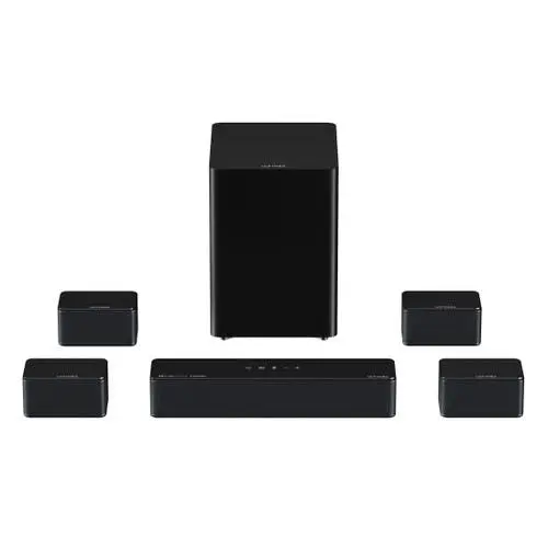 ULTIMEA Poseidon D80 Boom 7.1 Channel Sound Bar With Dolby Atmos - Black