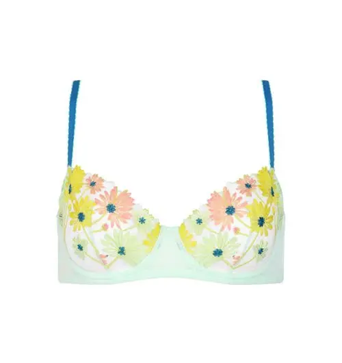 HUIT Dance Des Fleurs Underwire Bra - Mint