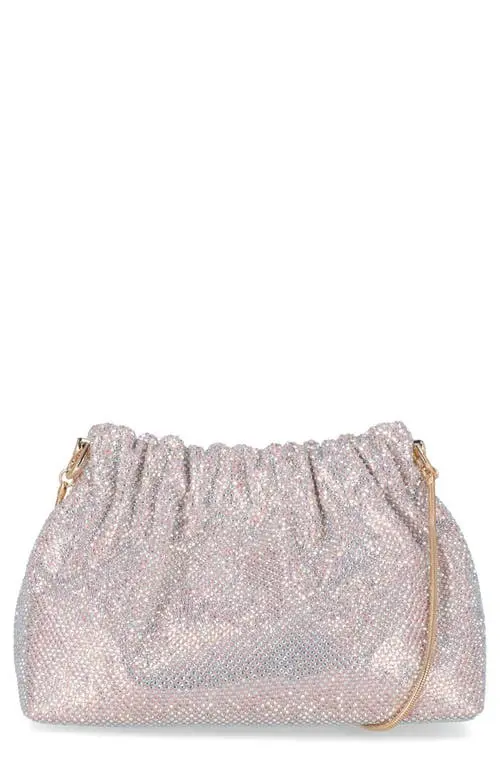 Jessica Mcclintock Leann Crystal Embellished Clutch - Blush