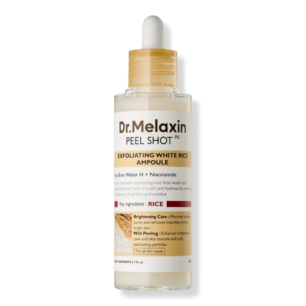 DR. MELAXIN Peel Shot Exfoliating White Rice Ampoule - One-color