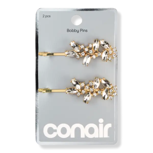 Conair Accessories Rhinestone Bobby Pins 2pk - One-color