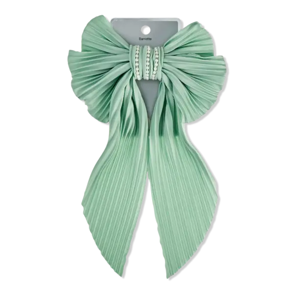 Conair Accessories Pleated Bow Barrette - One-color