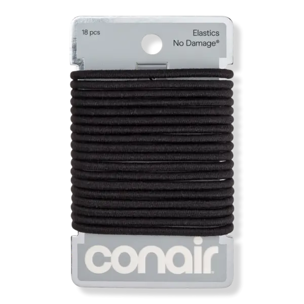 Conair Accessories No Damage Elastics - Black