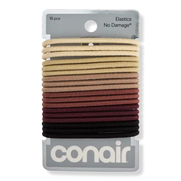 Conair Accessories Conair Neutral No Damage Elastics 18-pack - Neutrals