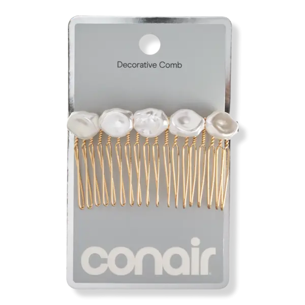 Conair Accessories Comb With Faux Pearls - One-color