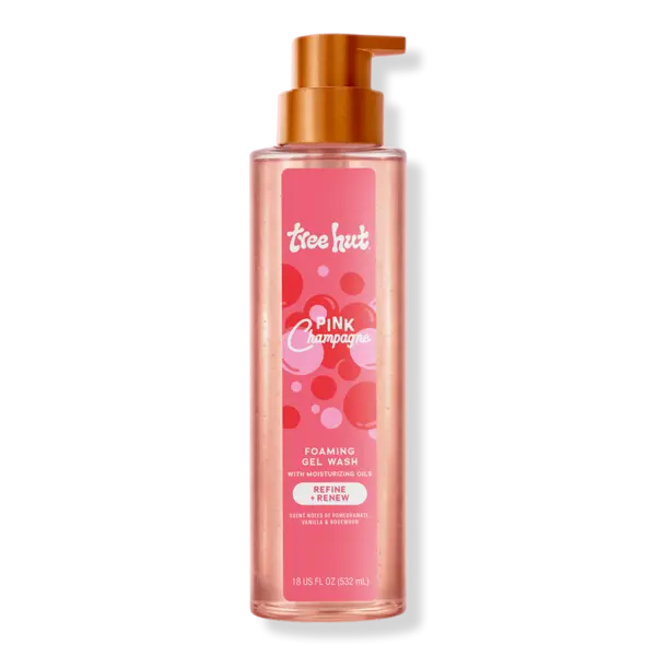 TREE HUT Foaming Gel Body Wash Pink Champagne - One-color