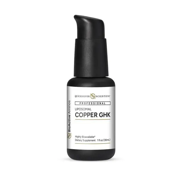 QUICKSILVER SCIENTIFIC Liposomal Copper Ghk Oral Peptide 30 Ml - One-color