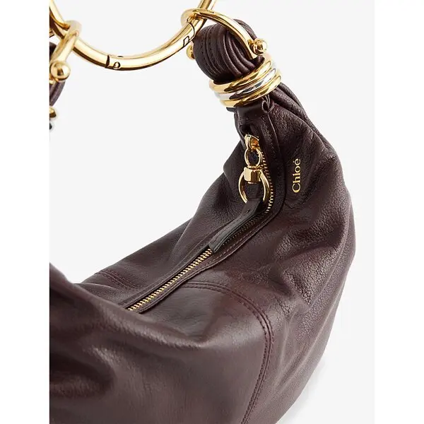 Chloé Mini Leather Hobo Bag