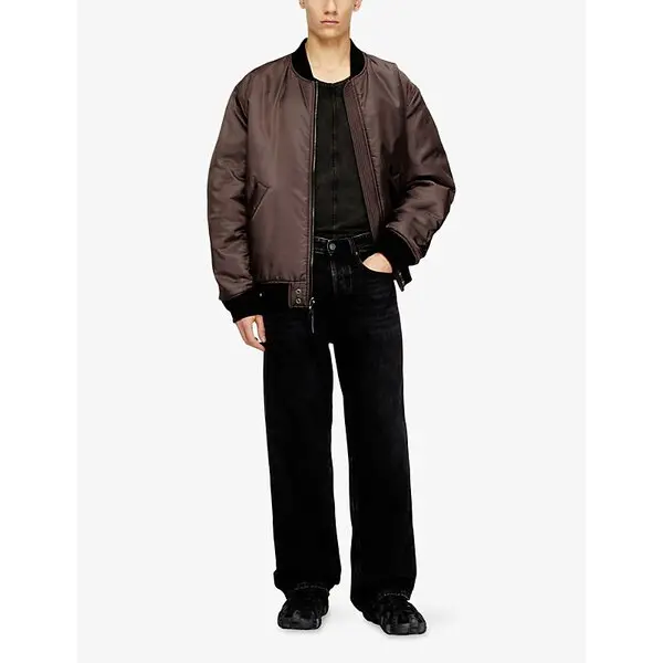DIESEL® 2001 D-macro 09p09 Wide-leg Denim Jeans - 02