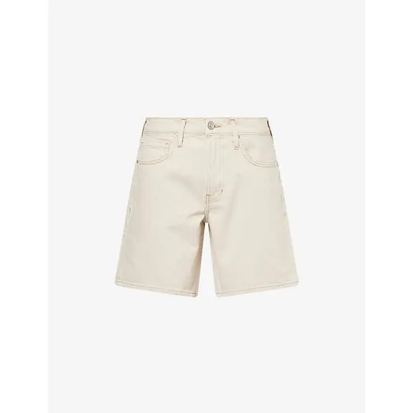 Paige Darnell Denim Shorts - Ecru Natural