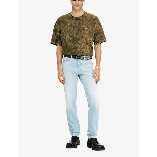 DIESEL® D-definitive Tapered-leg Denim Jeans - 01