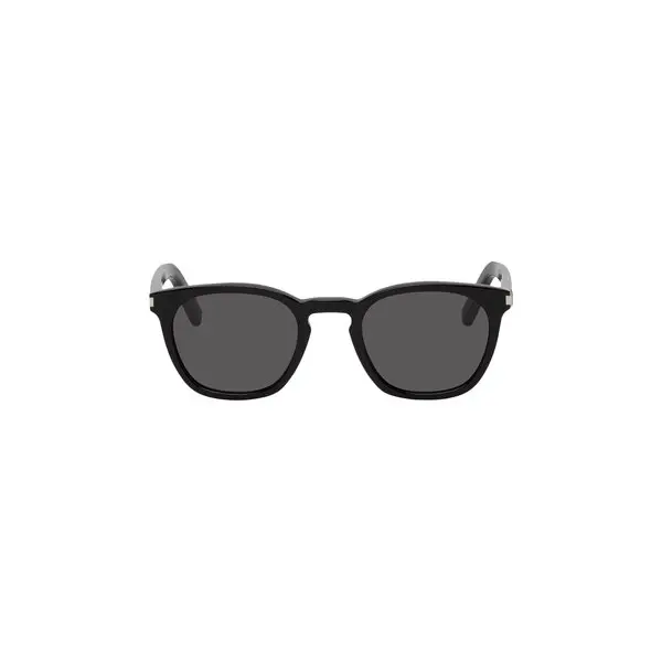 Saint Laurent Classic Sl 28 Round Sunglasses - Black
