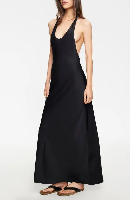Lioness Hammered Satin Maxi Dress