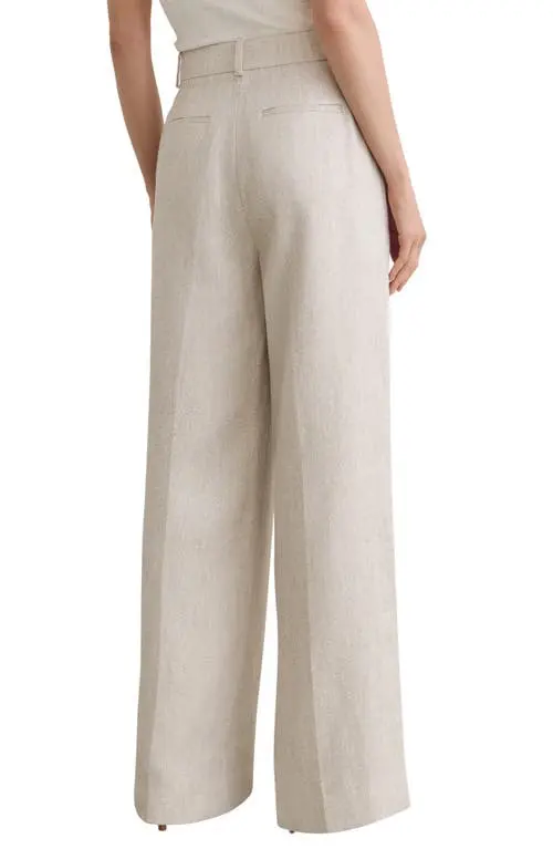 REISS Nolah Wide Leg Pants