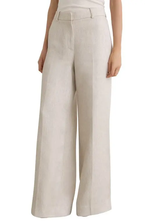 REISS Nolah Wide Leg Pants
