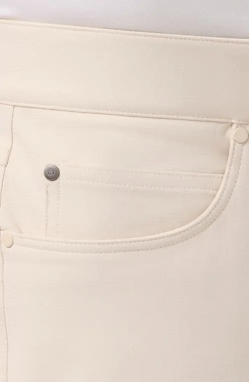 Mizzen+main Upton Five-pocket Straight Leg Performance Pants - Oat