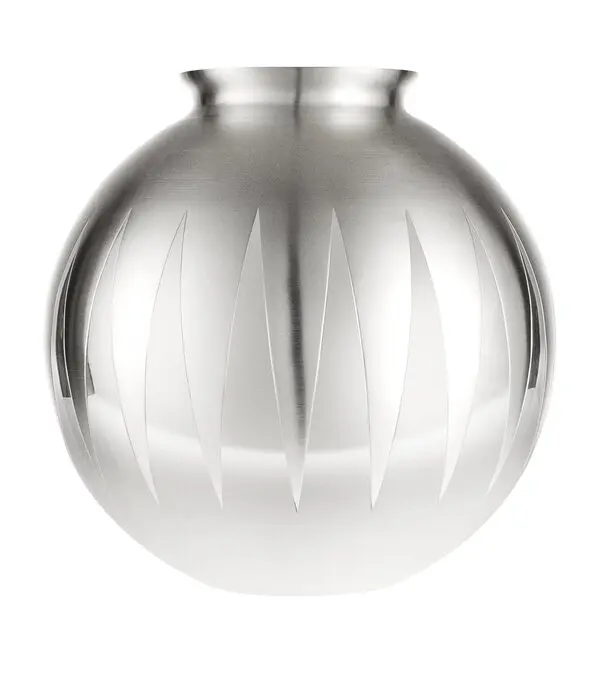 Christofle Sterling Dents-de-loup Vase - Silver