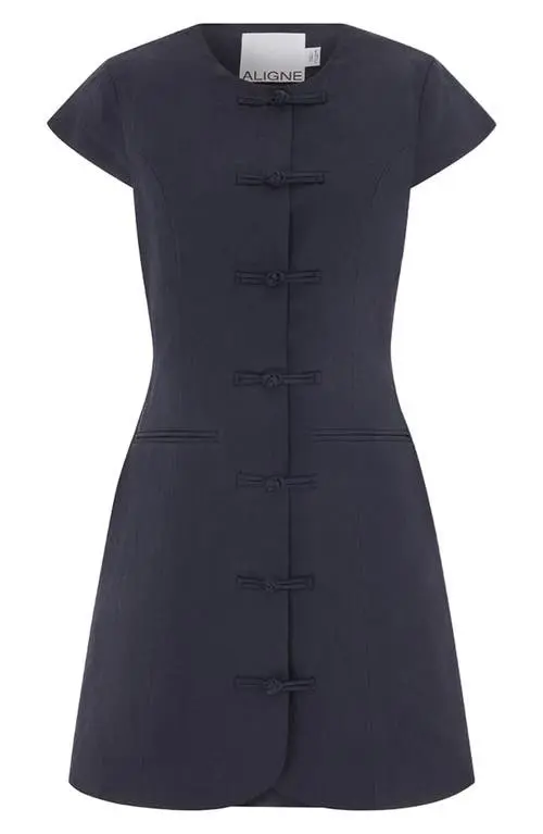ALIGNE Cap Sleeve Mini Dress