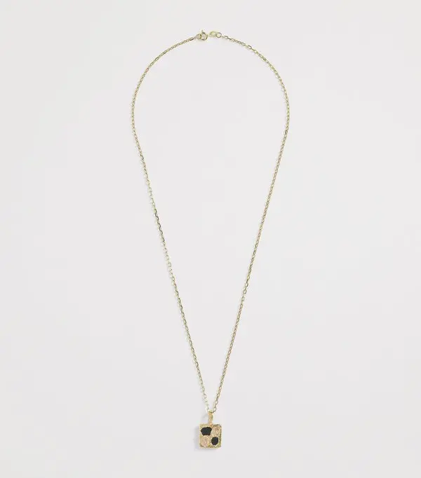 THE OUZE Recycled Necklace With Sapphires