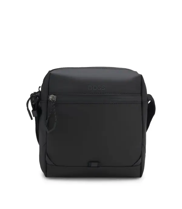 BOSS Reporter Bag With Reflective Details - Black