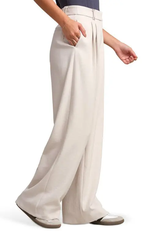 RHONE Horizon Wide Leg Trousers - Sand