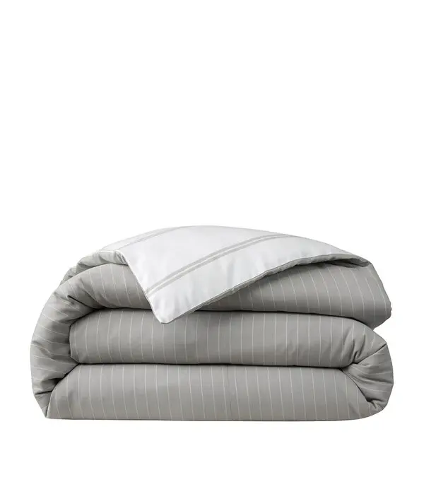 Ralph Lauren Cotton Kerrigan Duvet Cover - Grey