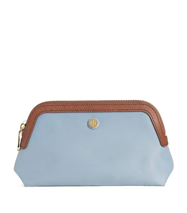 Harrods Small Nylon Pouch - Blue