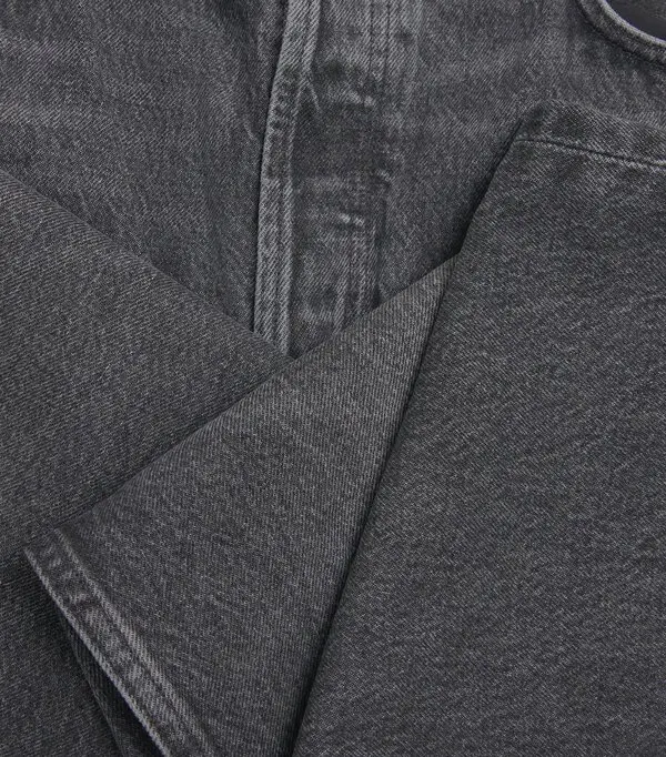 AGOLDE Afton Wide-leg Jeans - Black