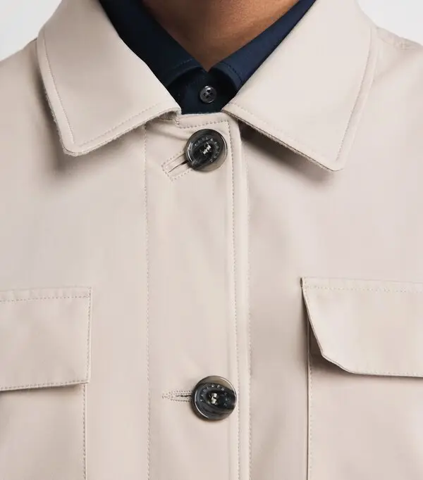 Paul & Shark Reversible Cashmere-technical Overshirt