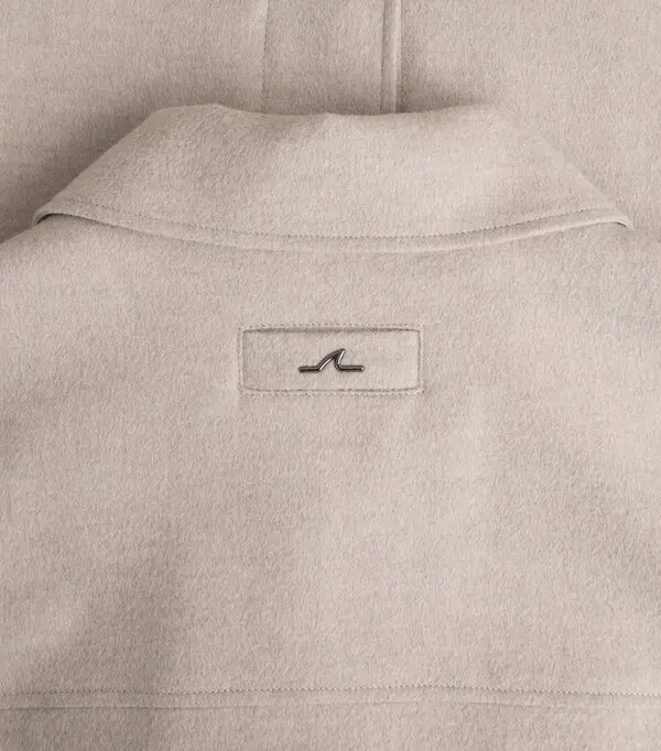 Paul & Shark Reversible Cashmere-technical Overshirt